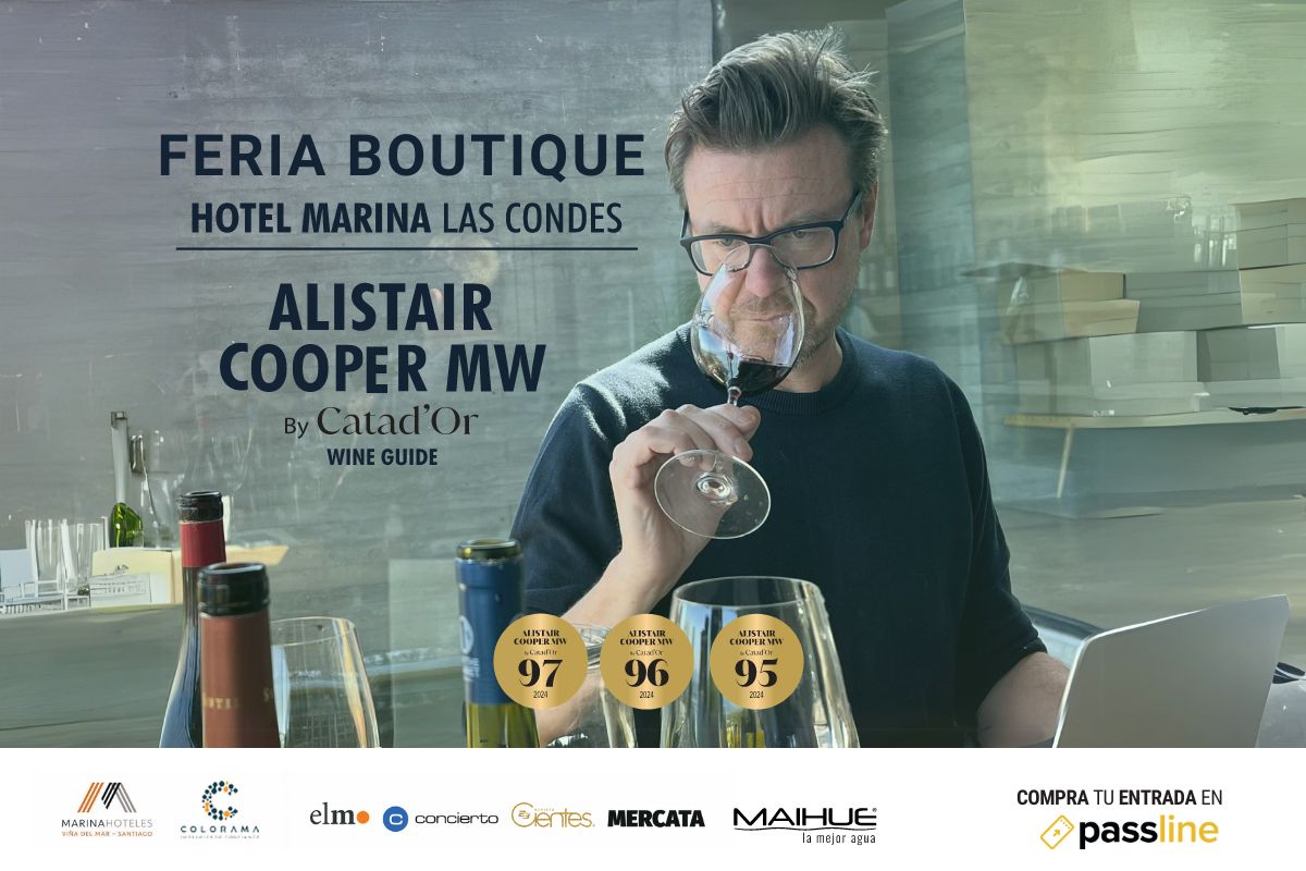 Feria Boutique de Vinos en Las Condes. vinos premiados por Alistair ...